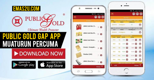 Download Public Gold App Di App Store (iOS) & Play Store (Android ...
