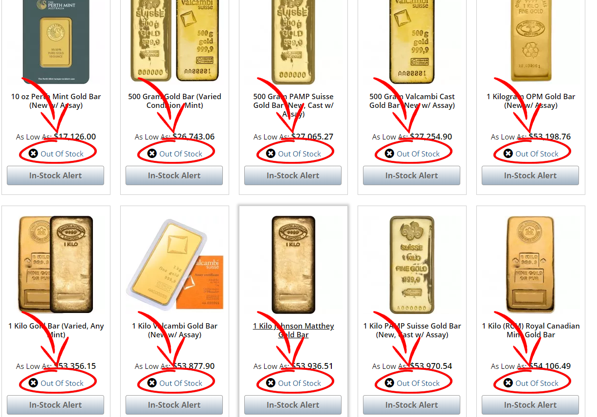 Stok Emas Di JM Bullion Habis Licin, Petanda Harga Emas Akan Naik ...